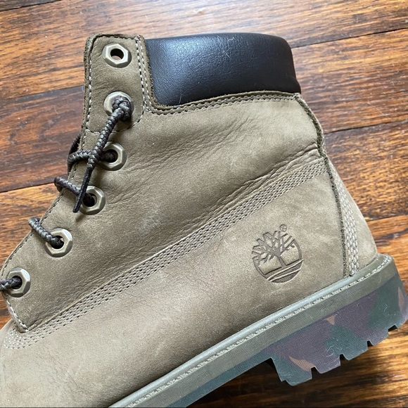 Timberland | Shoes | Timberland Olive Green Camo Sole | Poshmark